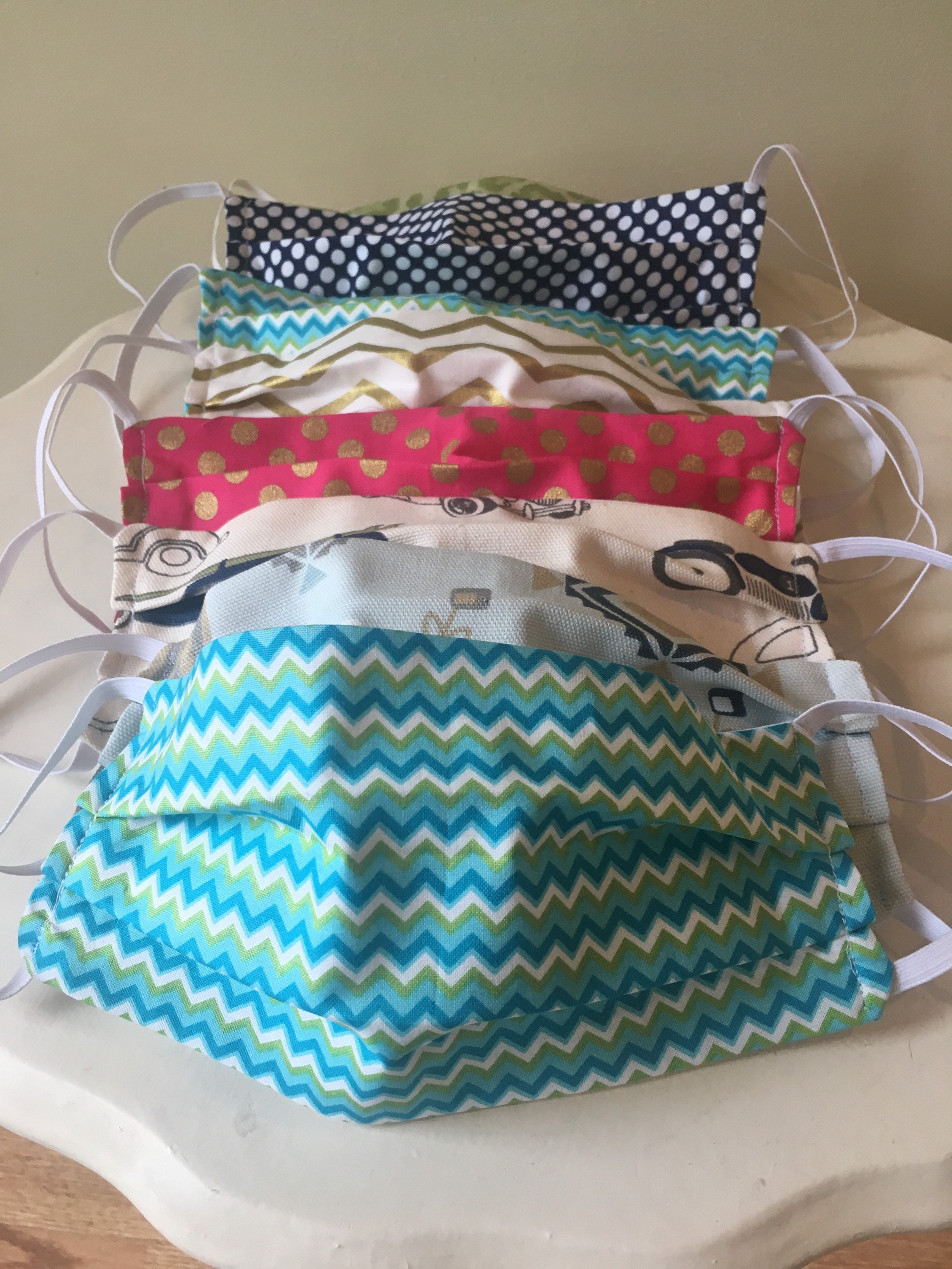 Face Mask With Filter Pocket Cotton Face Mask Reusable and Washable ...