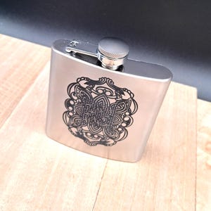 Bobby-singer Inspired Stainless Steel Hip Flask Supernatural - Etsy