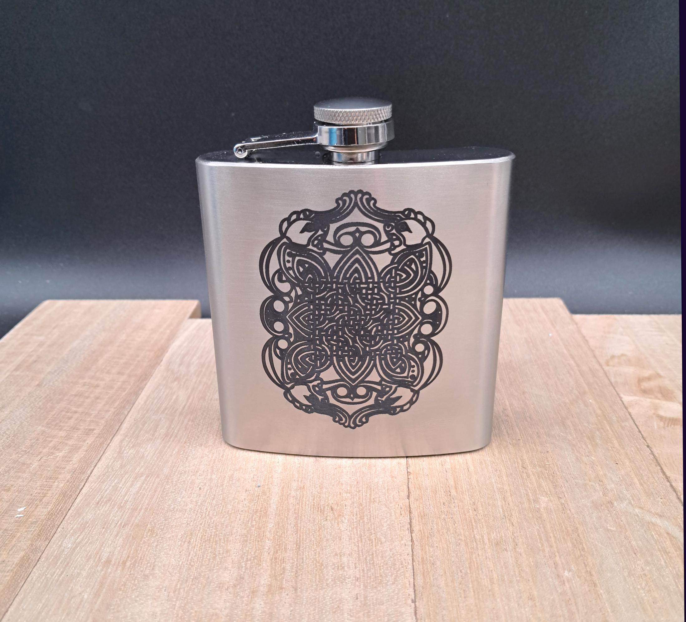 Bobby-singer Inspired Stainless Steel Hip Flask Supernatural - Etsy