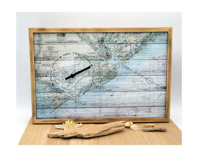 Tide Clock Beach Tide Clock - Etsy