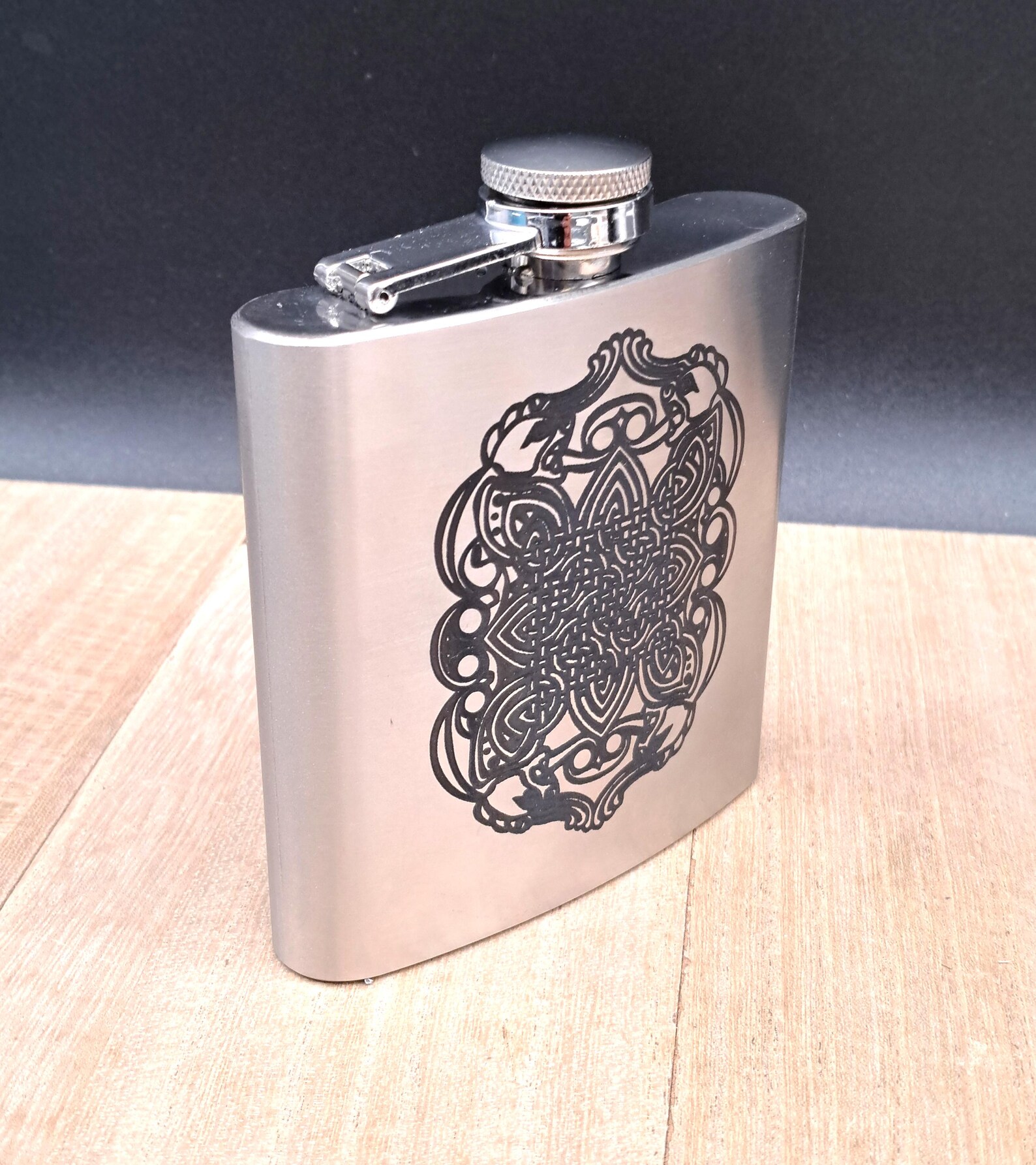 Bobby-singer Inspired Stainless Steel Hip Flask Supernatural - Etsy