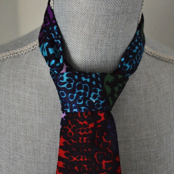 Rainbow Necktie - Etsy