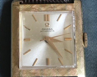 Omega Square Watch - Etsy