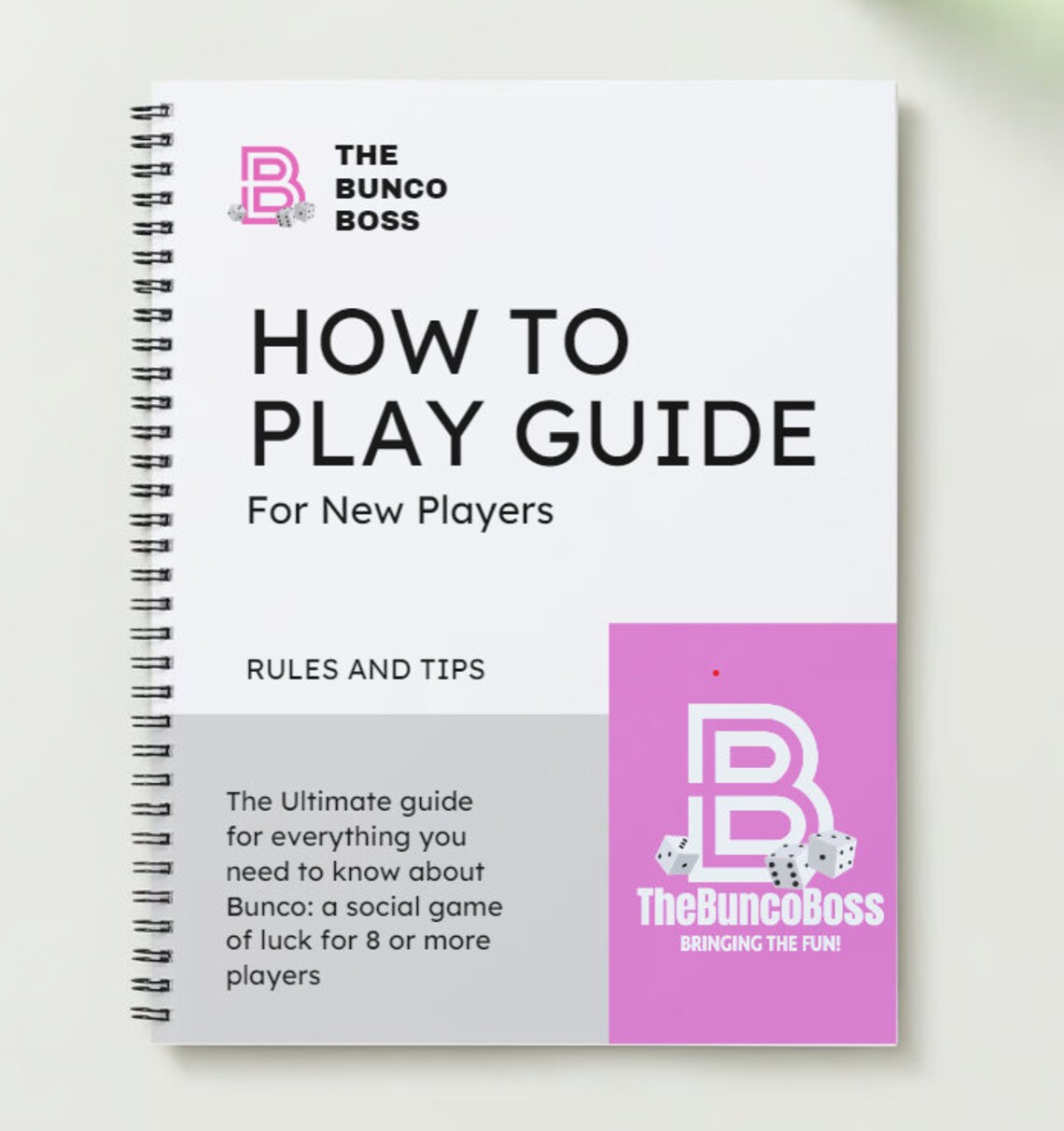 How to Play Bunco Guide - Instant Download - Etsy