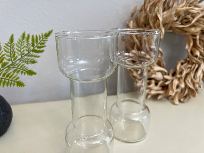 Vintage 1970s Pyrex by Corning the Un-candle Floating Glasses - Set of ...