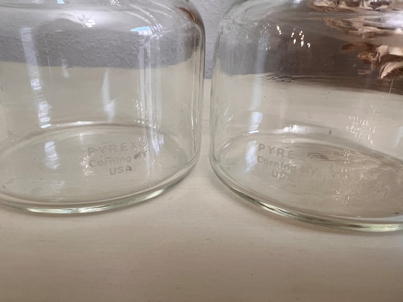 Vintage 1970s Pyrex by Corning the Un-candle Floating Glasses - Set of ...