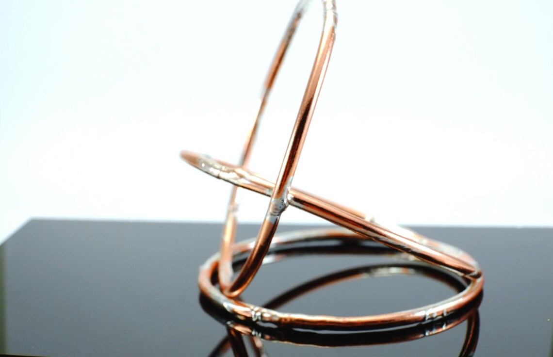 Copper and Silver Jangly Bangles - Buy Two Get One FREE! - Etsy