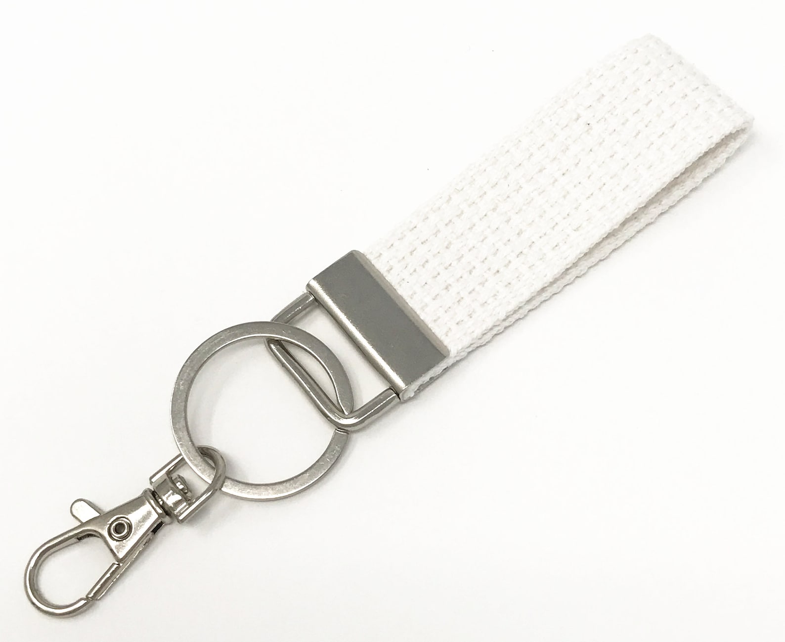 Mini Key Fob With Key Ring and Swivel Clasp black Blue - Etsy