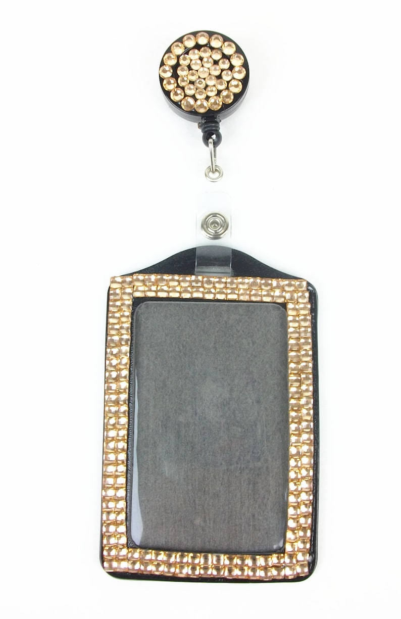 2 in 1 Multi Color Vertical Badge Holder and Swivel Clip ID | Etsy