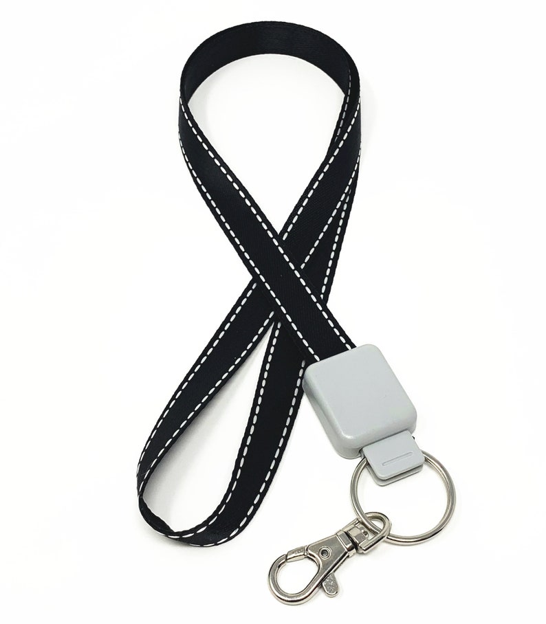 Premium Polyester Retractable Neck Lanyard With Keyring in - Etsy