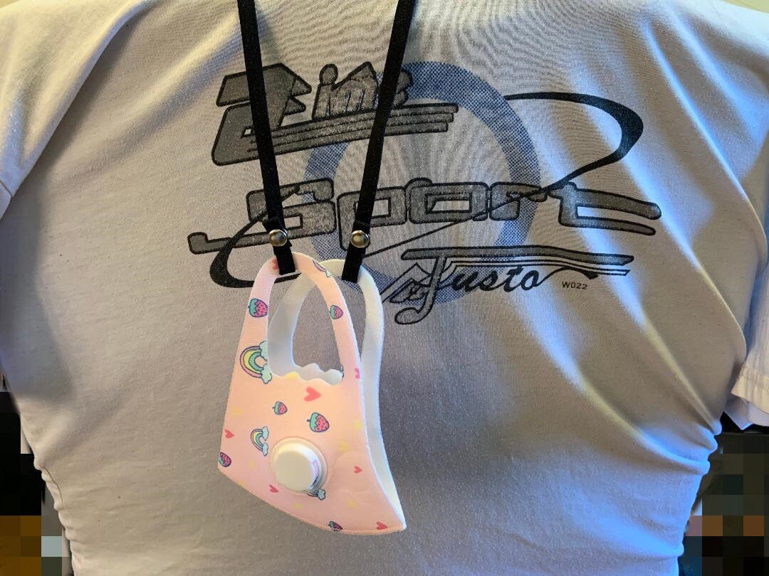 Face Mask Lanyard / Mask Lanyard Holder / Mask Strap in Black | Etsy