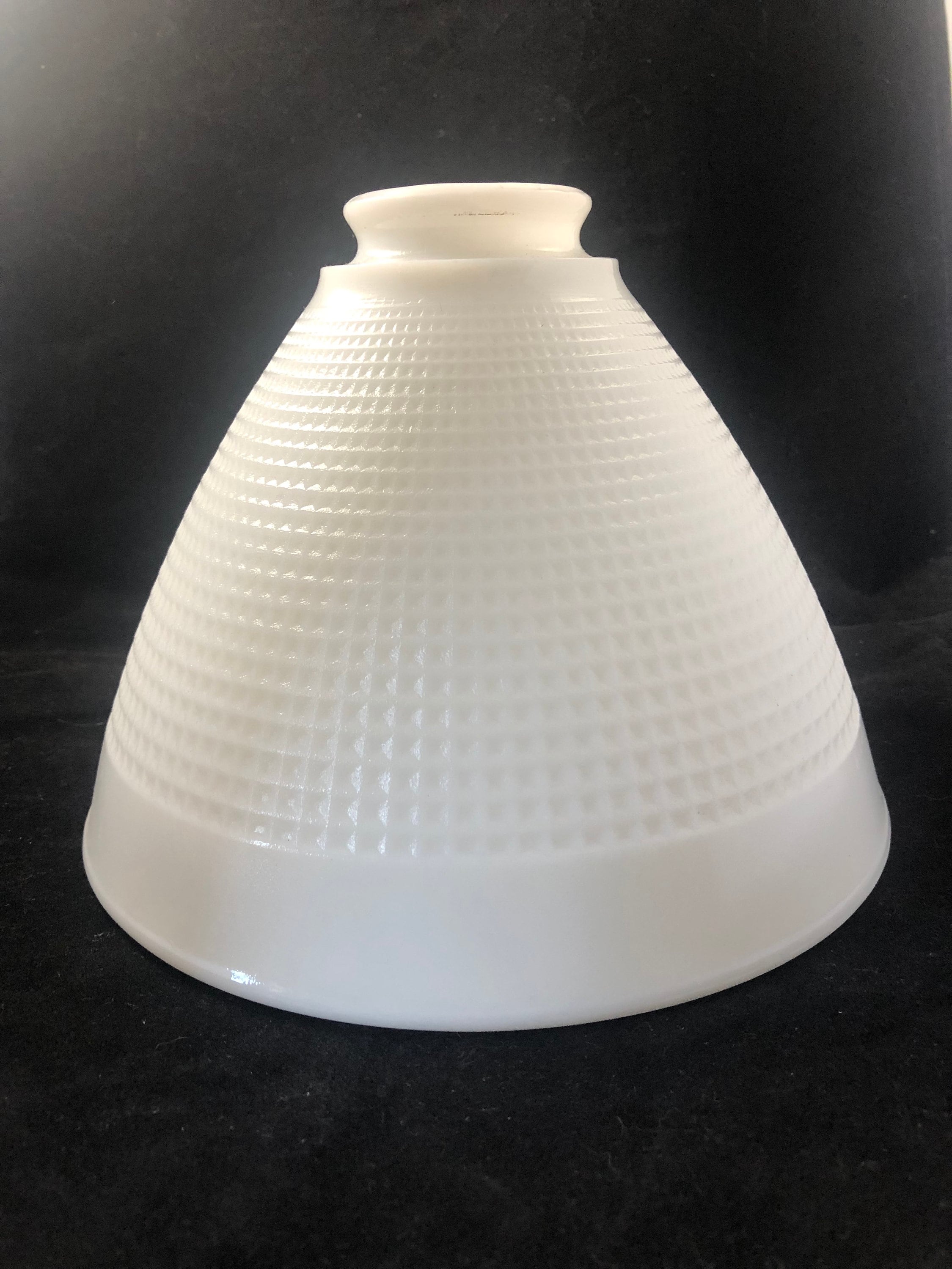 Large White Milk Glass Diffuser for Torchiere Table Lamp - Etsy