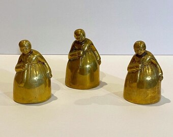 Brass Woman Bell | Etsy