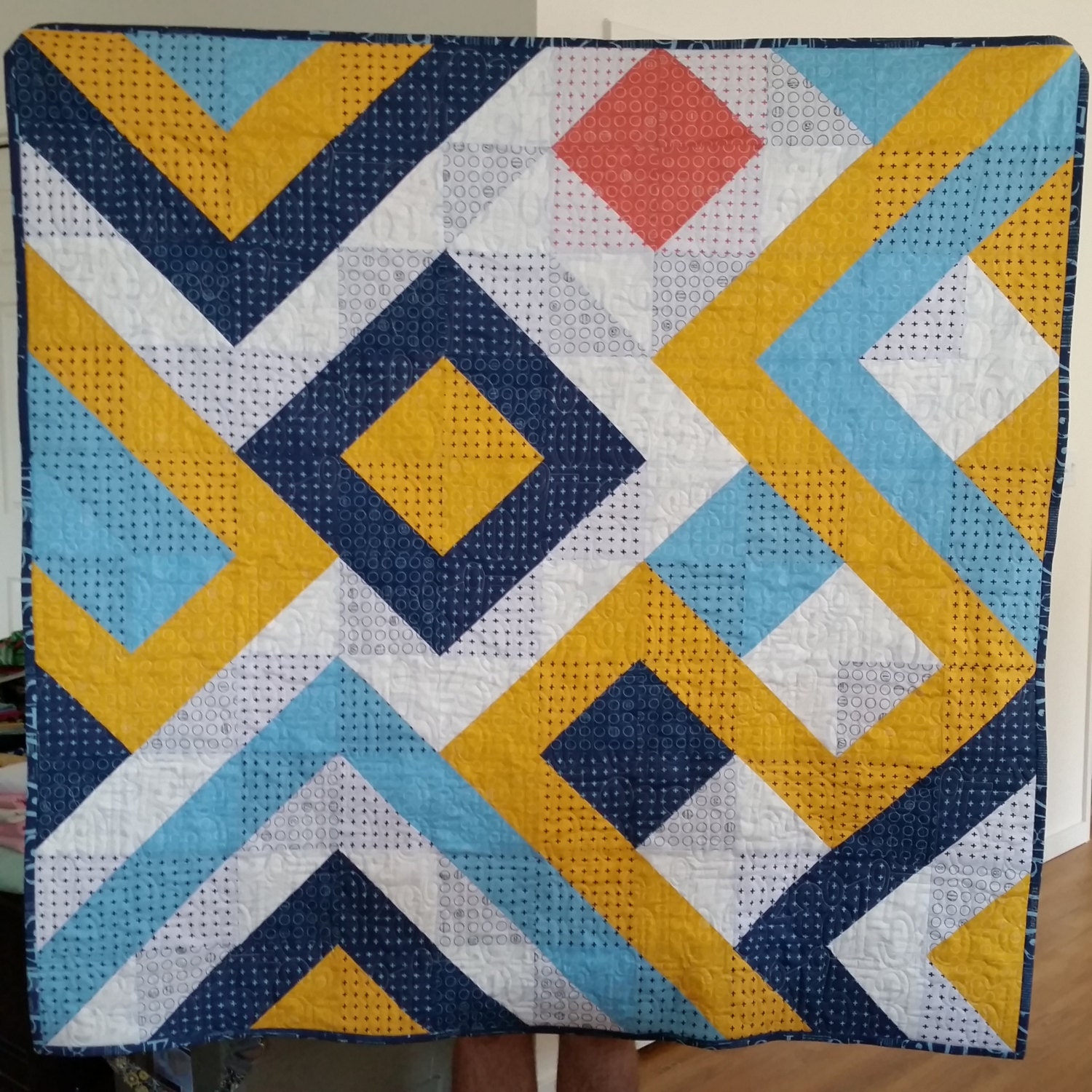 Ten Squared PDF Pattern Modern Quilt Design Instant Download ...