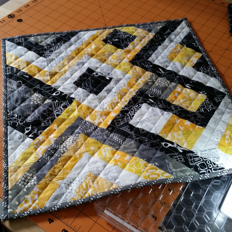 Ten Squared PDF Pattern Modern Quilt Design Instant Download ...