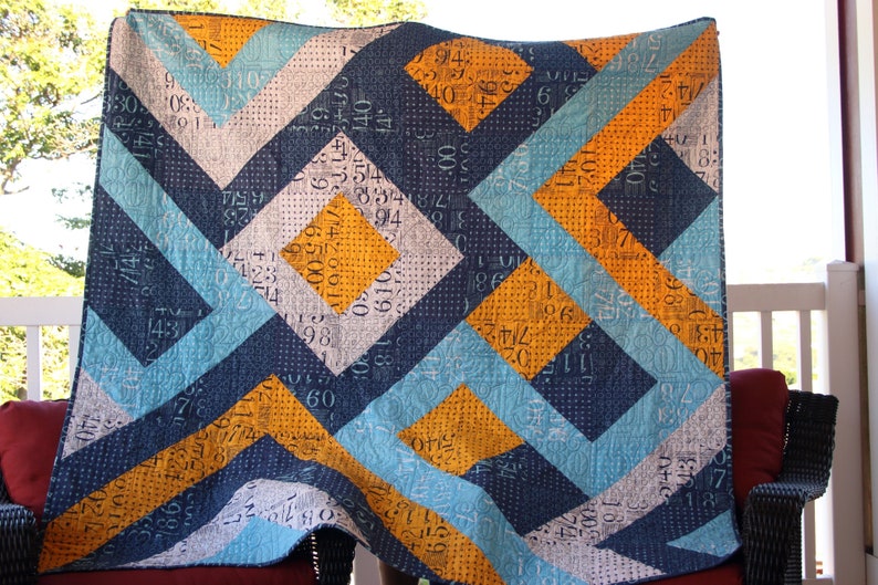 Ten Squared PDF Pattern Modern Quilt Design Instant Download ...