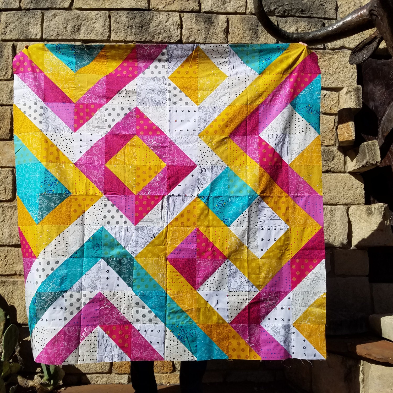 Ten Squared PDF Pattern Modern Quilt Design Instant Download ...