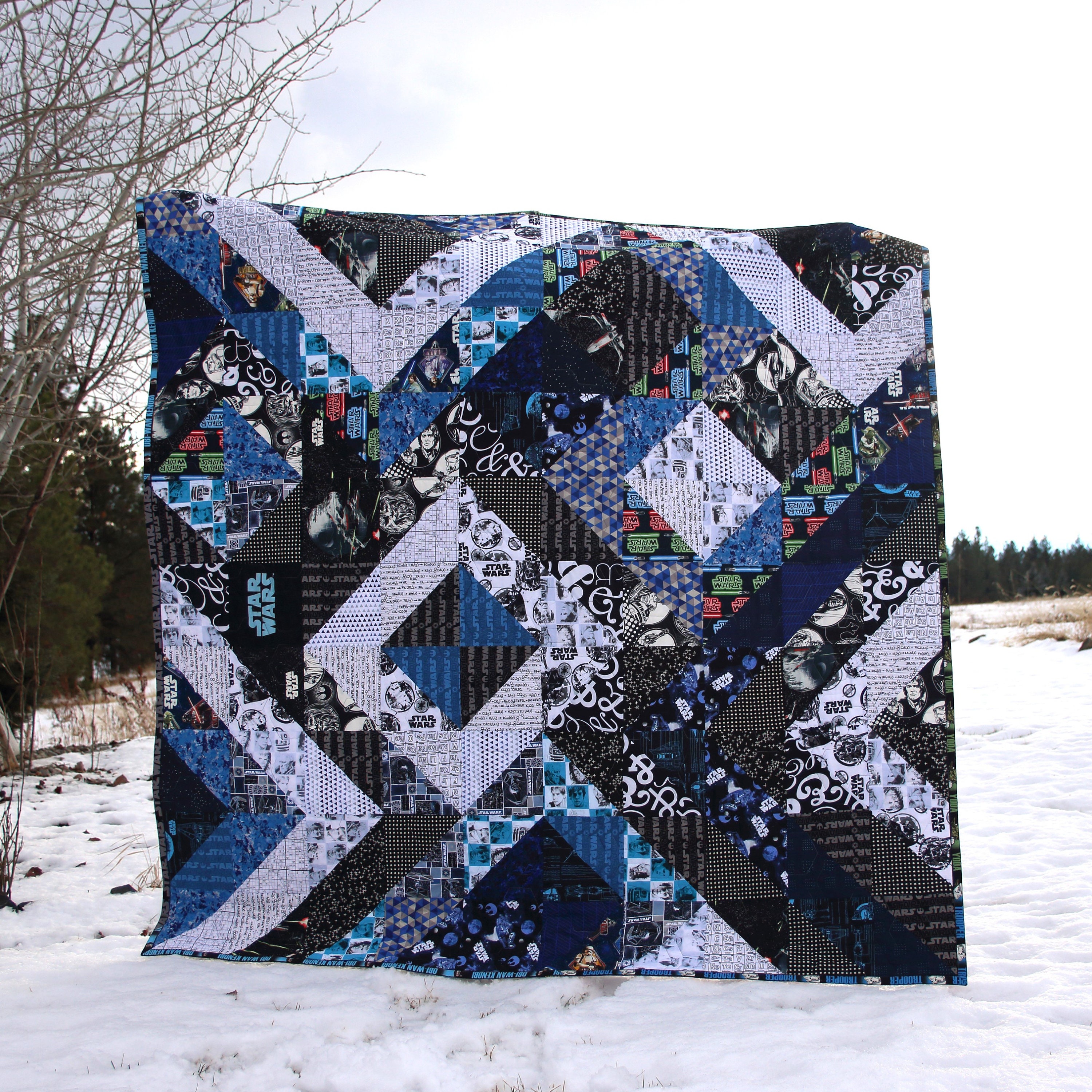 Ten Squared PDF Pattern Modern Quilt Design Instant Download ...