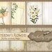Journal Kit Printable Journal Digital Dairy Floral Book Pages Junk ...