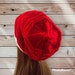 Santa Hat Super Slouchy Hat Oversized Beanie Unisex Christmas Hat Baggy ...