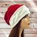 Santa Hat Super Slouchy Hat Oversized Beanie Unisex Christmas Hat Baggy ...
