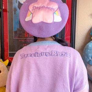 Daydream Crop Sweater | Boxy and Cozy Pastel Fairy Kei Sweater - Etsy