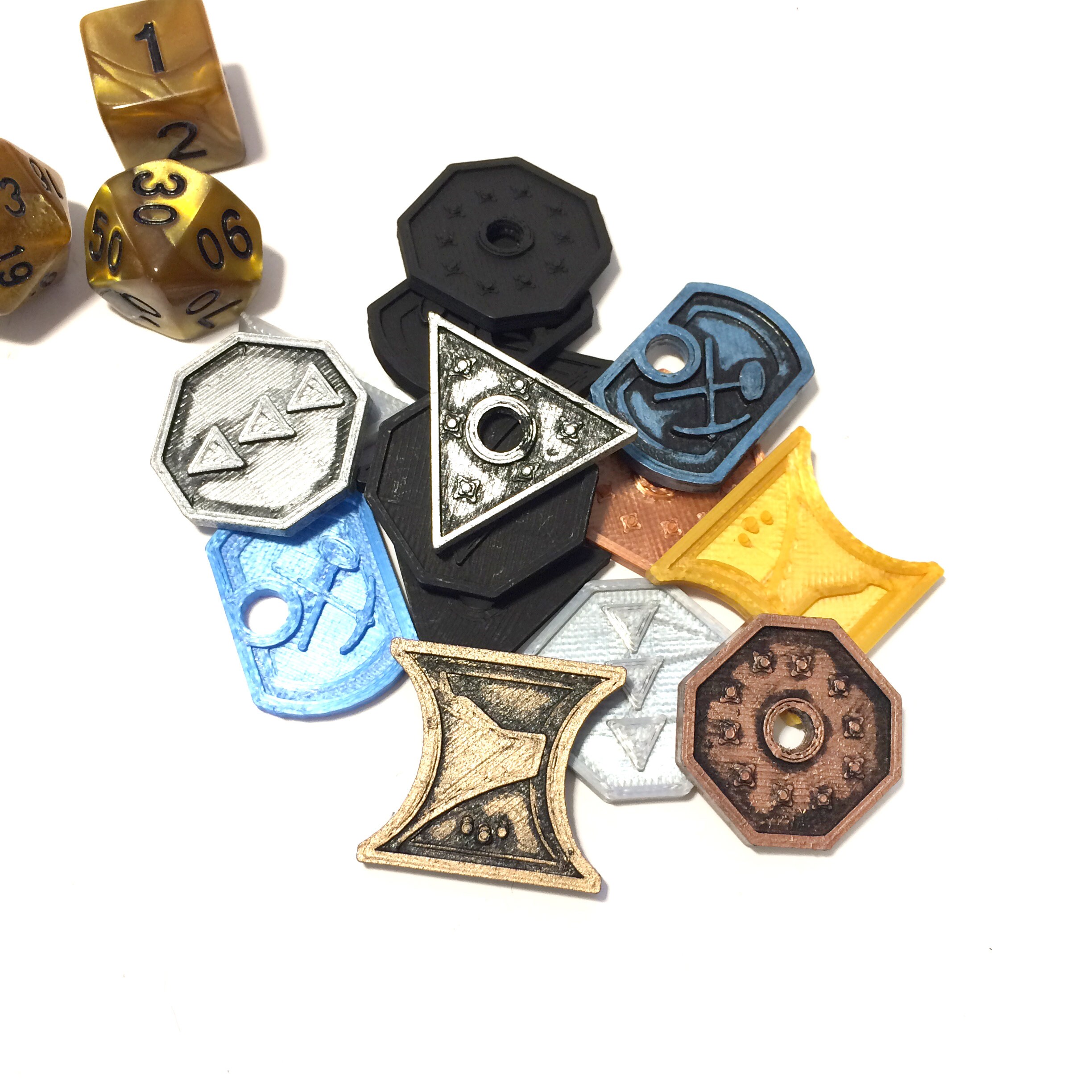 Dungeons and Dragons 5E Coins Set of 5 | Etsy Canada