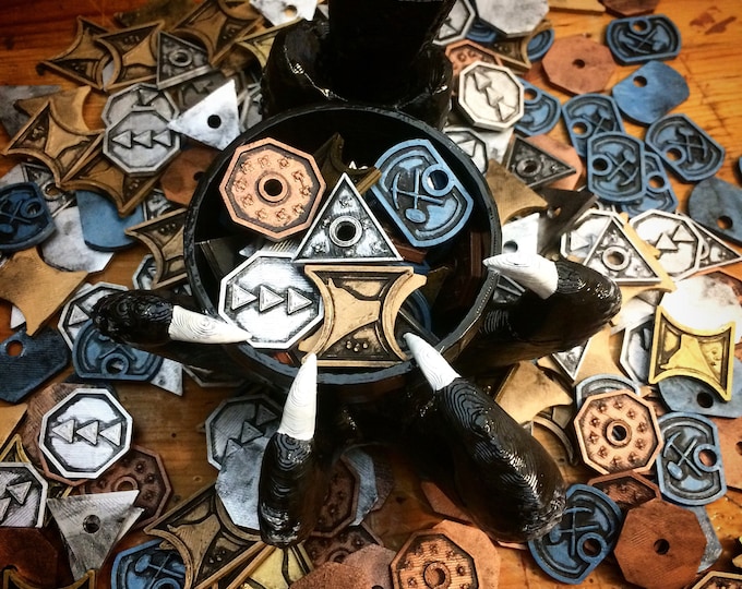 Dungeons and Dragons 5E Coins- Set of 5 - Etsy