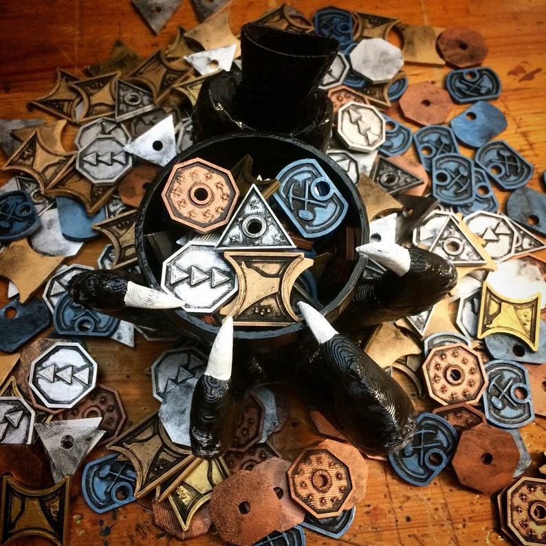 Buy Dungeons and Dragons 5E Coins Set of 5 Online in India - Etsy