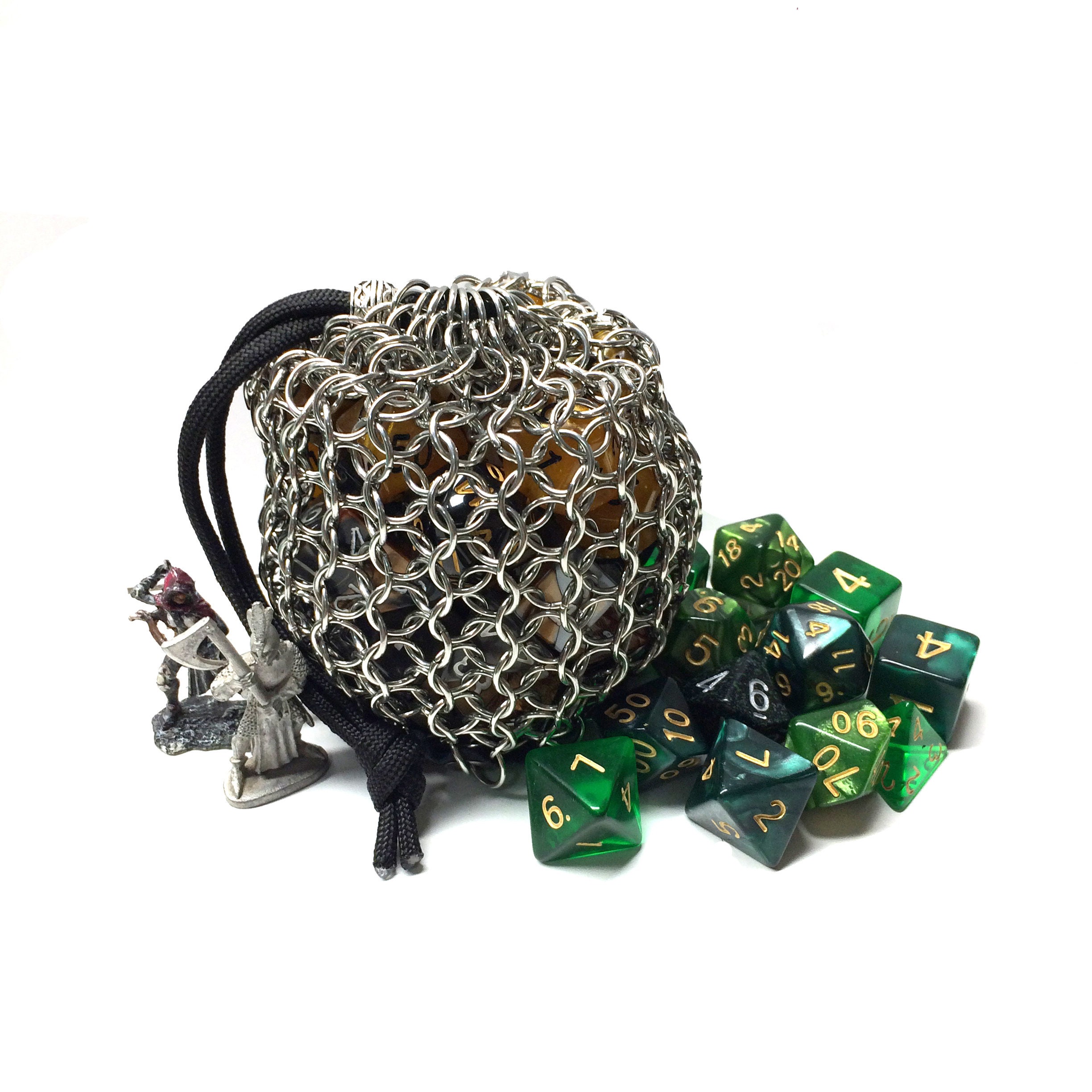 Chainmail Dice Bag Dungeons & Dragons | Etsy Canada