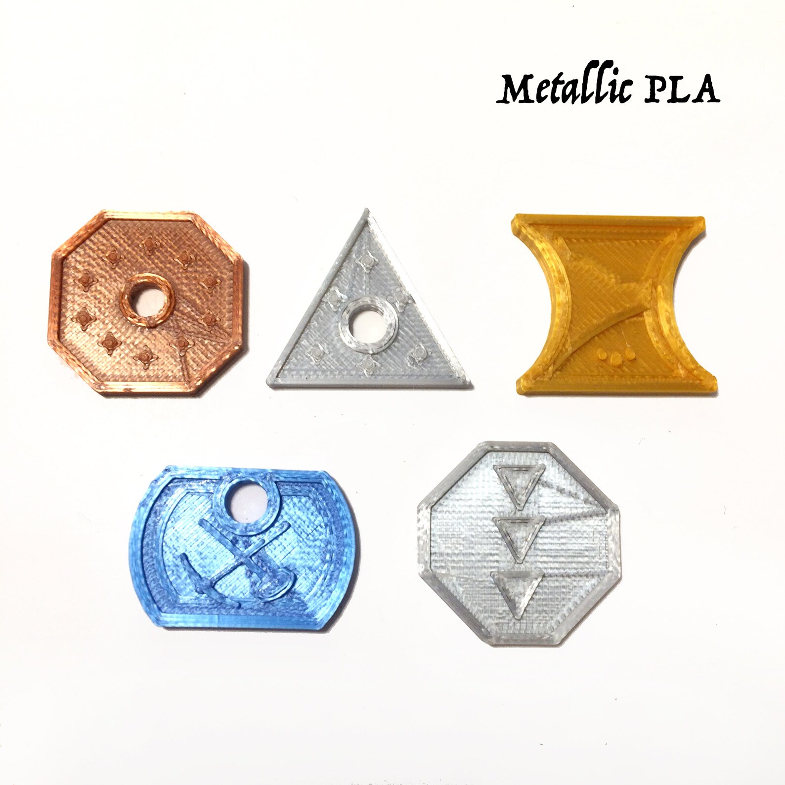 Dungeons and Dragons 5E Coins Set of 5 | Etsy