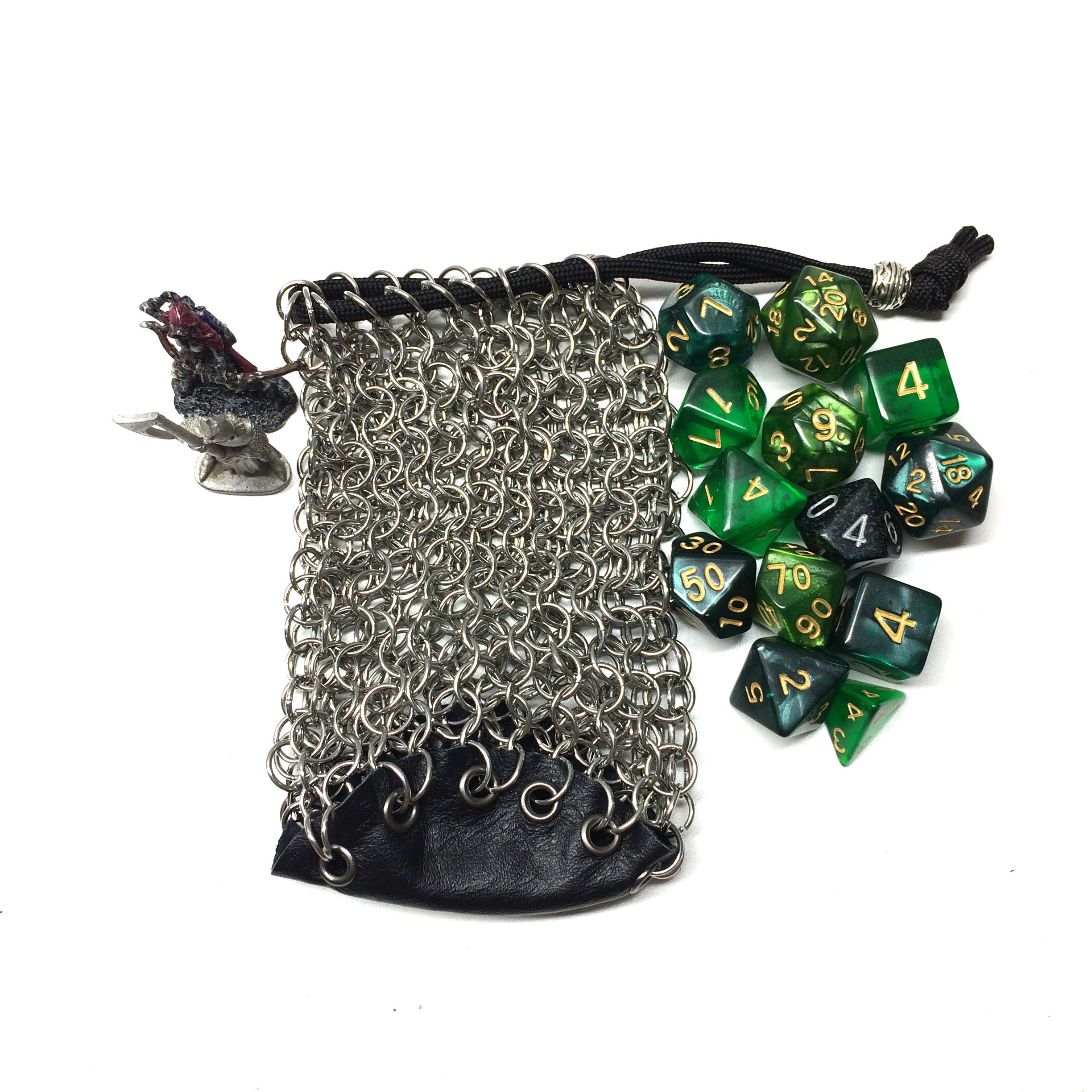 Chainmail Dice Bag Dungeons & Dragons | Etsy Canada
