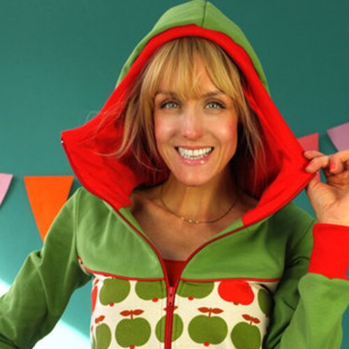 Hooded Jacket apple Green - Etsy