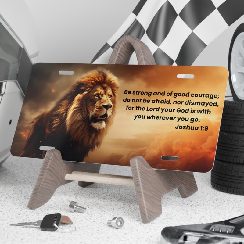 Bible License Plate - Etsy