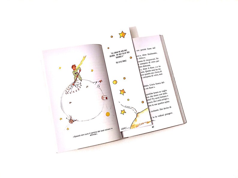 3 bookmarks set The Little Prince | Etsy