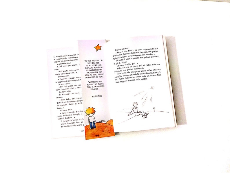 3 bookmarks set The Little Prince | Etsy