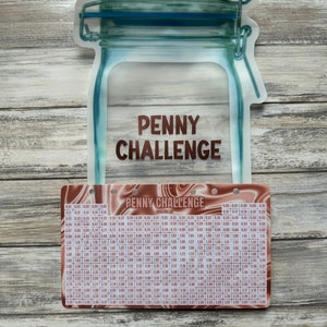 Penny Challenge, Savings Jar, Savings Challenge, 365 Day Savings ...