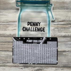 Penny Challenge, Savings Jar, Savings Challenge, 365 Day Savings ...