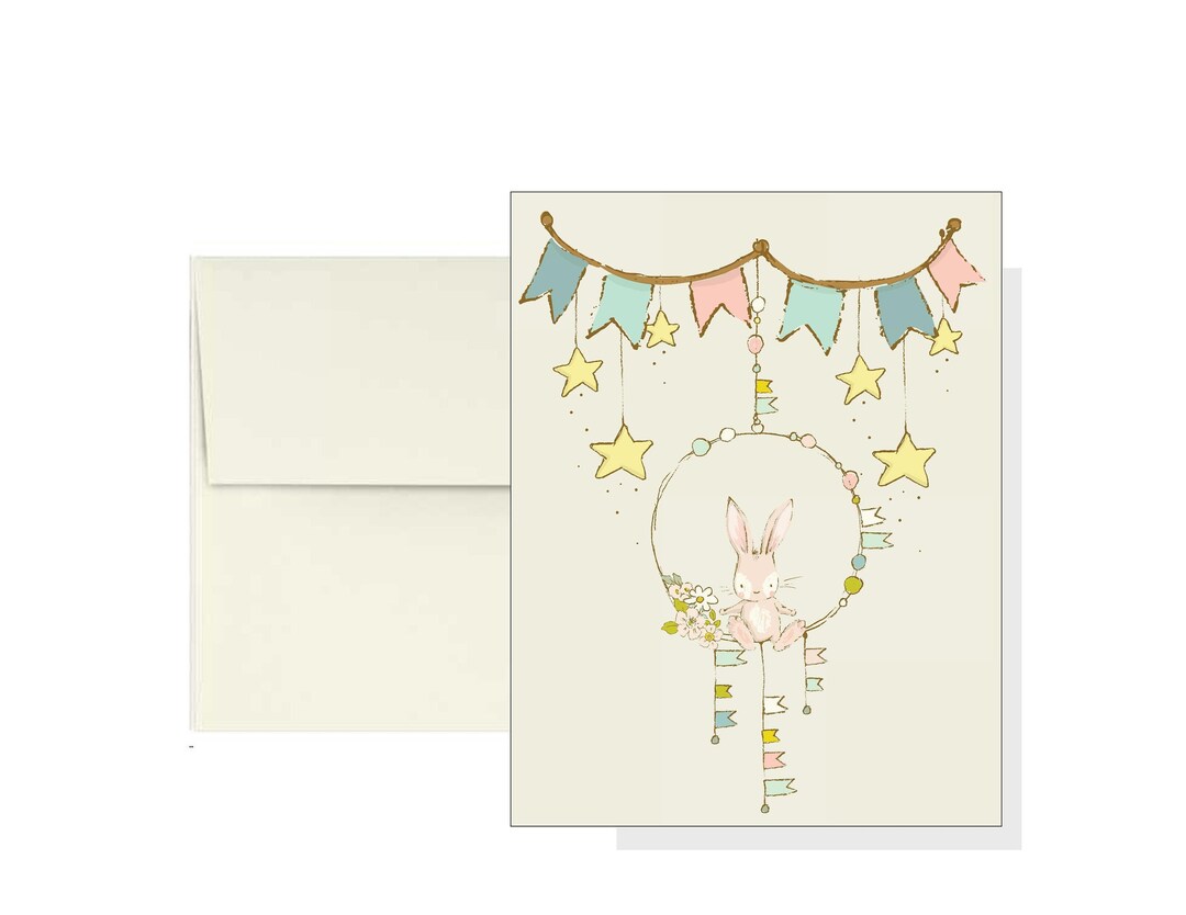 Gender Neutral Baby Card - Etsy