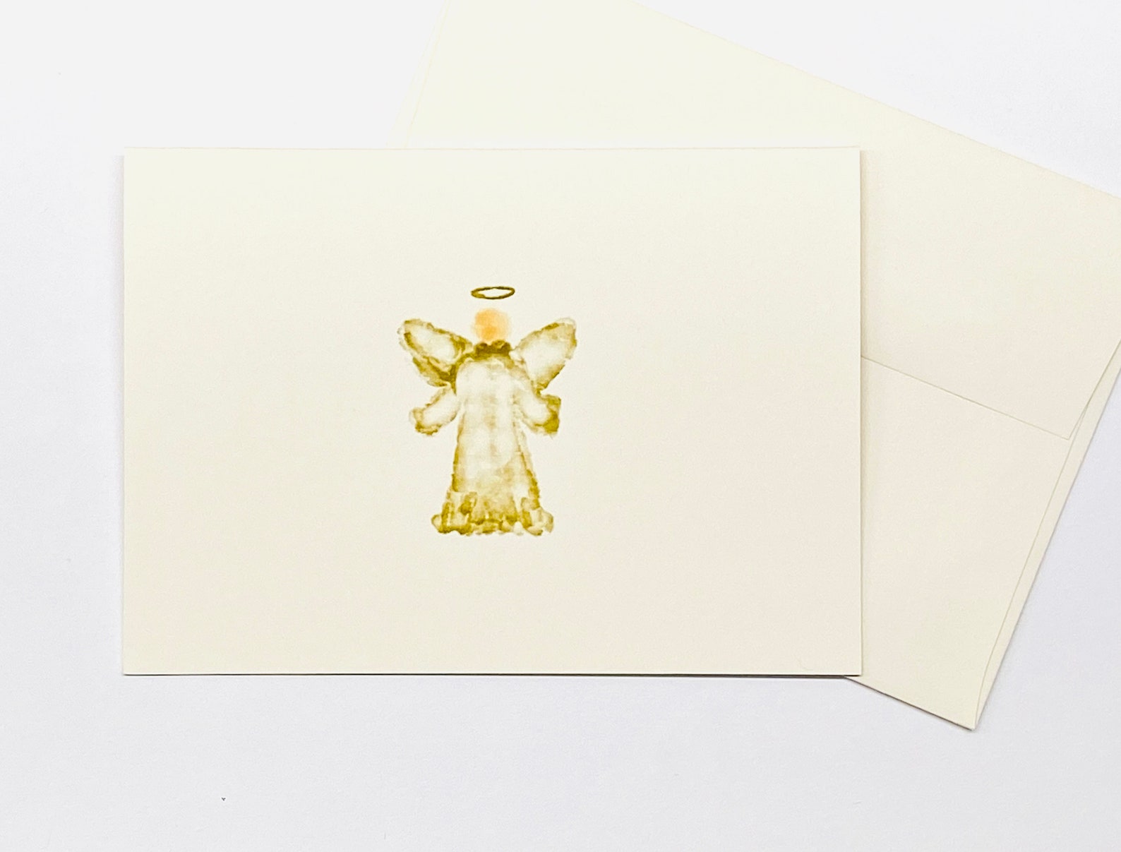 Angel Stationery Set Thank You Cards Set of 10 Blank Note | Etsy