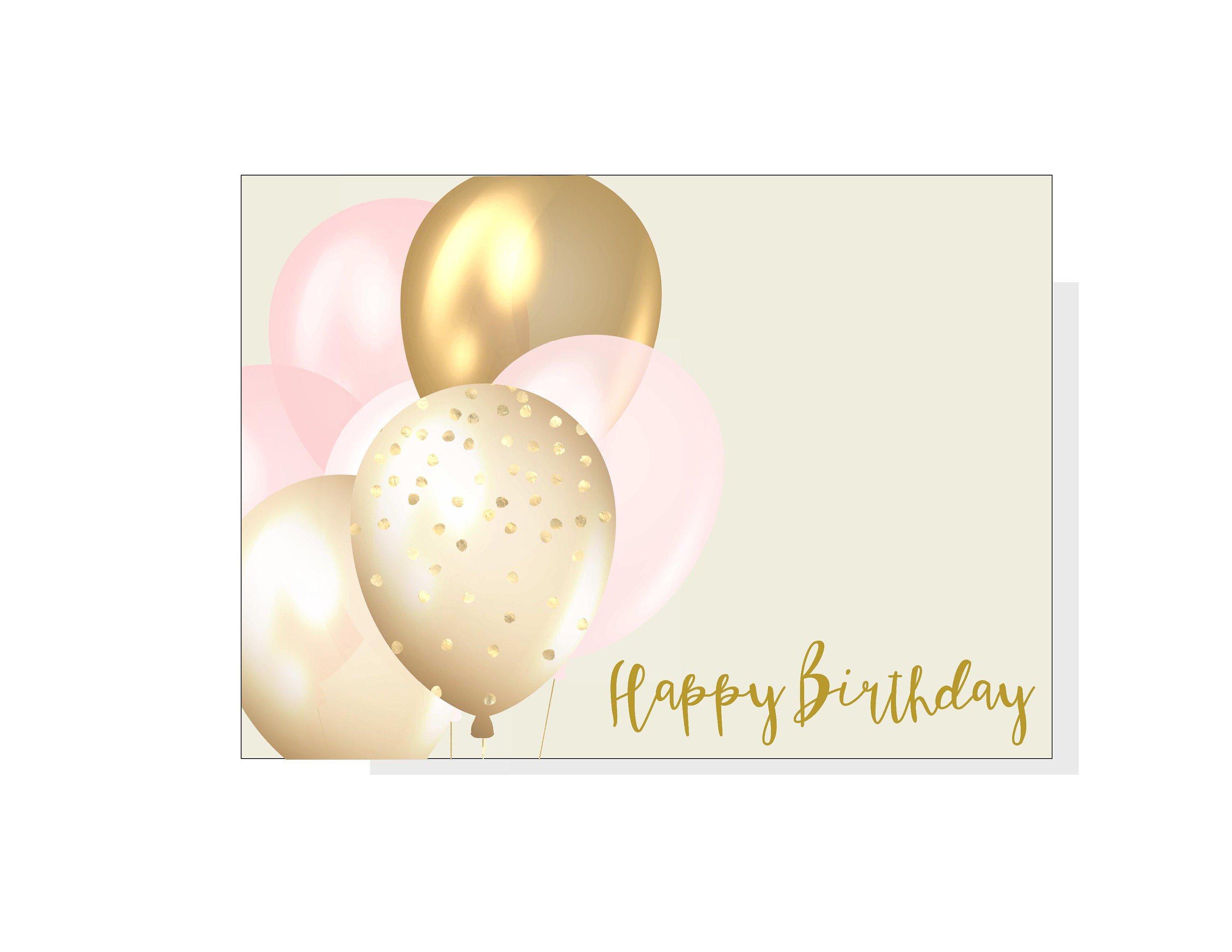 Single Birthday Balloon