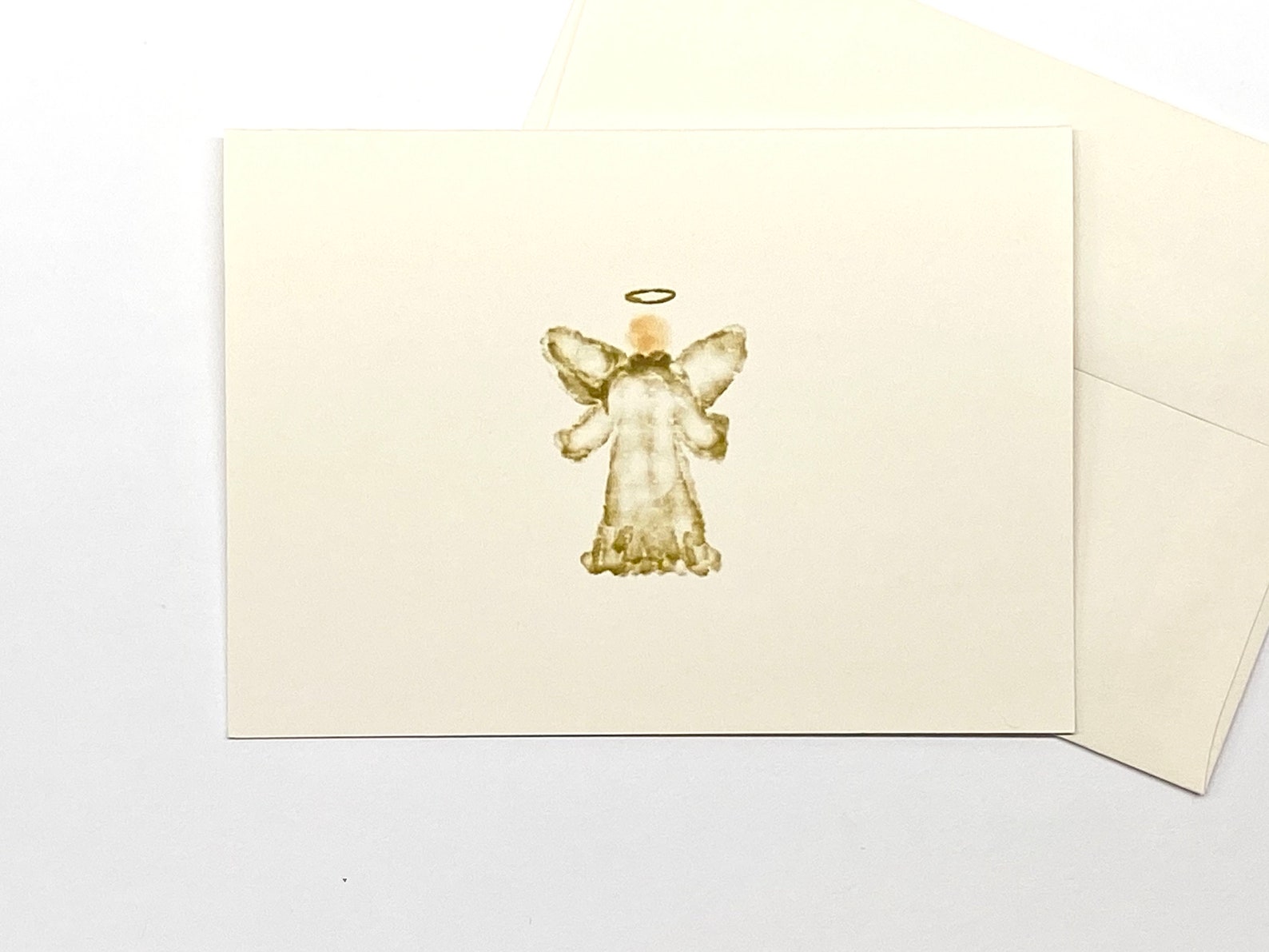 Angel Stationery Set Thank You Cards Set of 10 Blank Note | Etsy