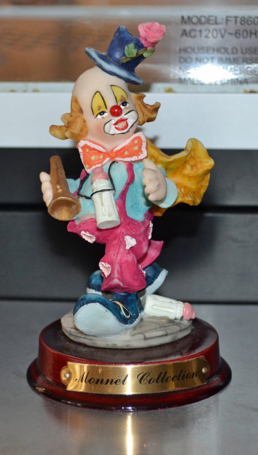 Monnet Collection Ceramic Clown - Etsy