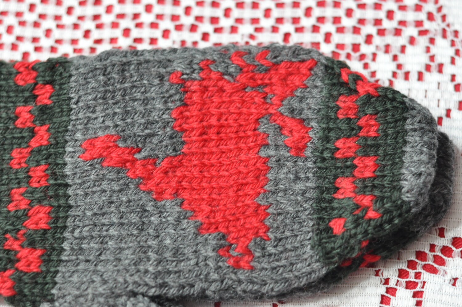 Hand Knit Newfoundland Mittens - Etsy