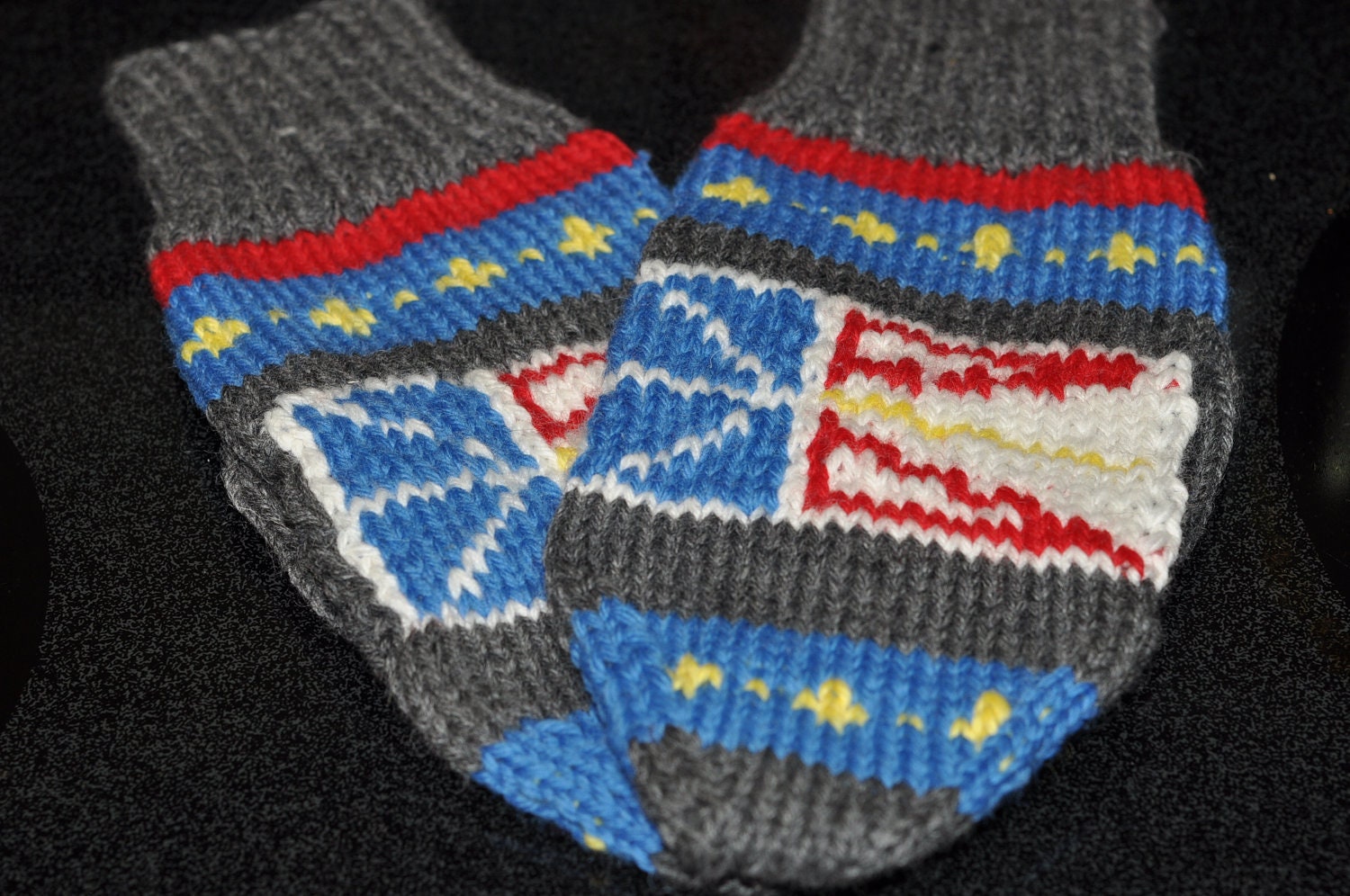 Hand Knit Newfoundland Mittens | Etsy