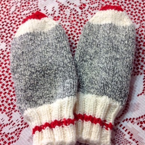 Sock Monkey Mittens - Etsy