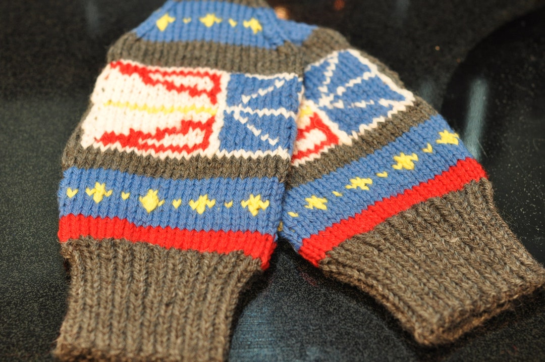Hand Knit Newfoundland Mittens - Etsy