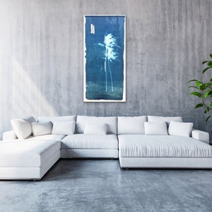 Original Cyanotype Palm Trees, Wall Hanging, Tapestry, Hawaii, Koloko ...
