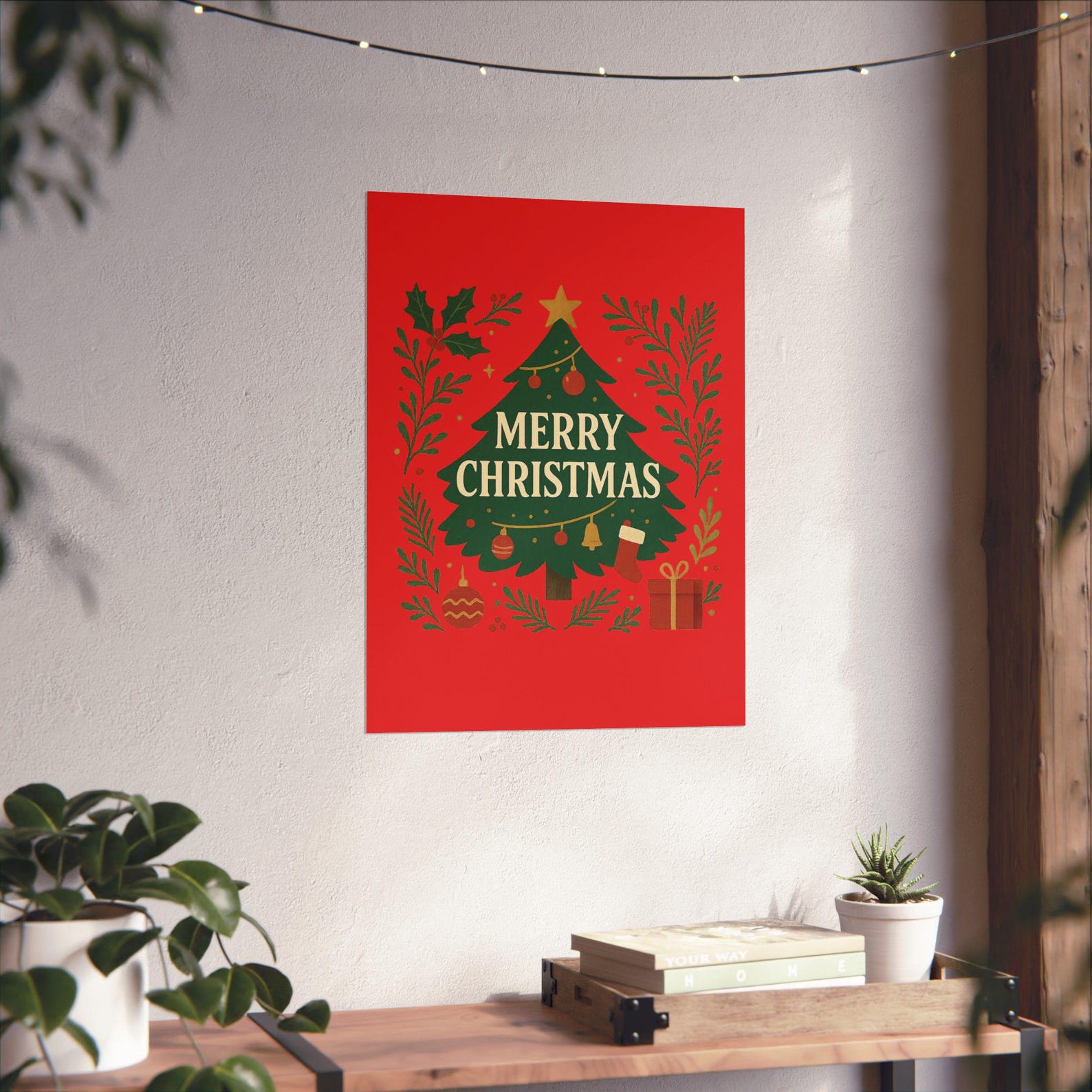 Christmas Matte Poster: Festive Holiday Wall Art - Etsy