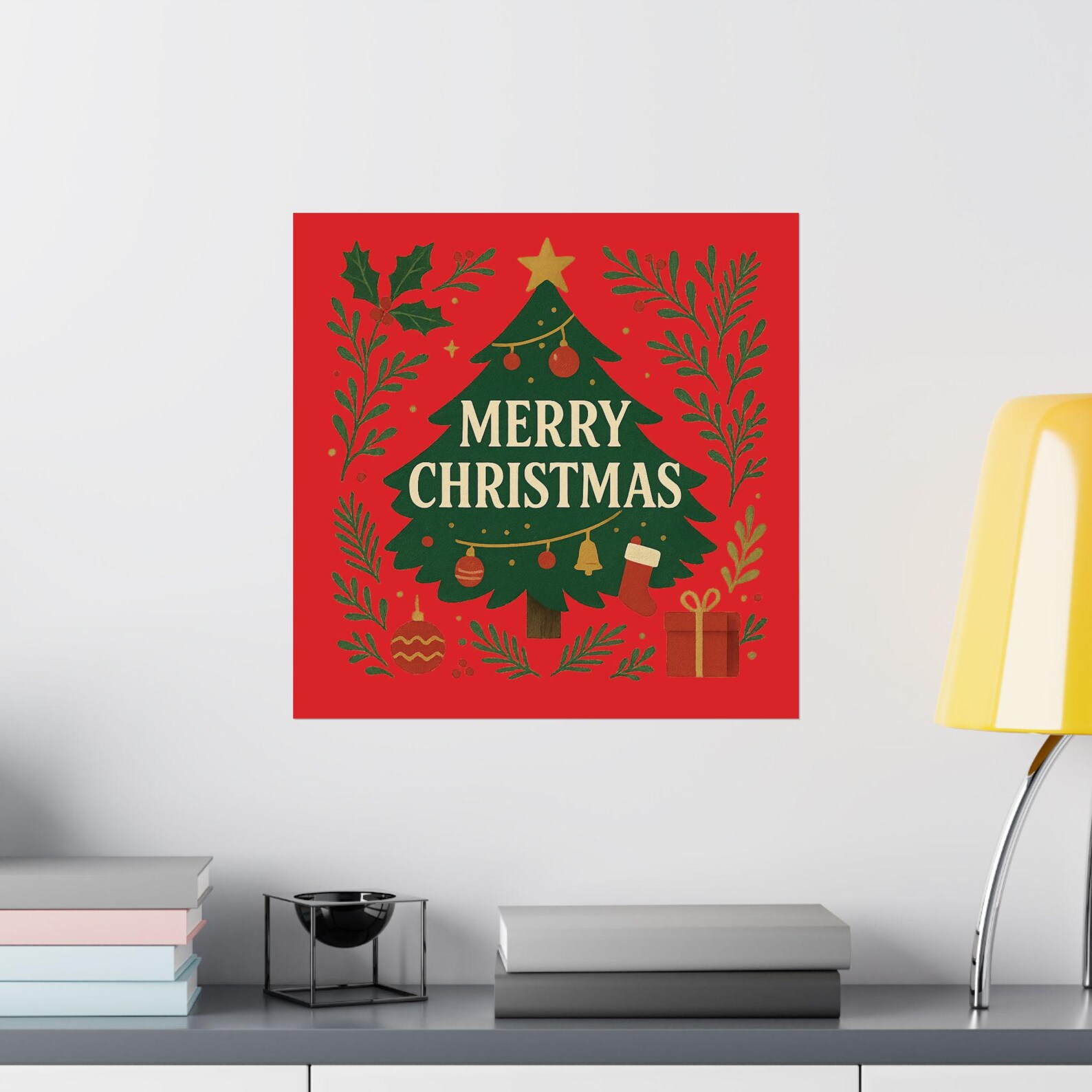 Christmas Matte Poster: Festive Holiday Wall Art - Etsy